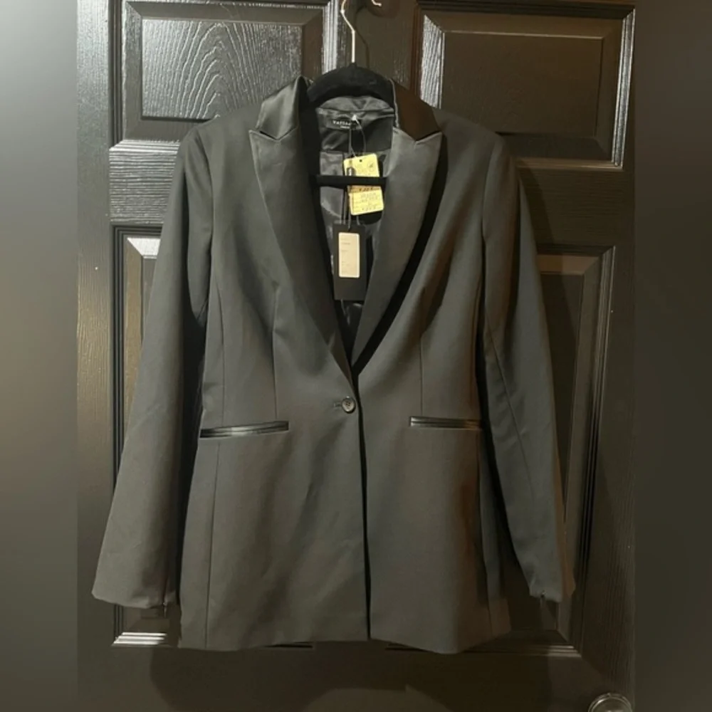 Vassa & Co | Jackets & Coats | New Vassa Co Tuxedo Jacket Nwt | Poshmark